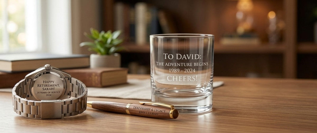 What to Engrave on a Retirement Gift | Retirement Engraving Ideas